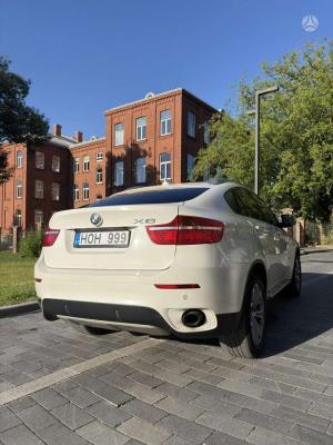 White BMW X6 2009 in Marijampole, with an engine capacity of 2.99 L and mileage of 330 thousand km for 11900 €, photo 10 on AUTOMOTO.COM.LV