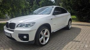 White BMW X6 2009 in Kedainiai, with an engine capacity of 4.40 L and mileage of 183 thousand km for 13333 €, photo 4 on AUTOMOTO.COM.LV