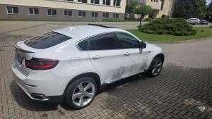 White BMW X6 2009 in Kedainiai, with an engine capacity of 4.40 L and mileage of 183 thousand km for 13333 €, photo 14 on AUTOMOTO.COM.LV