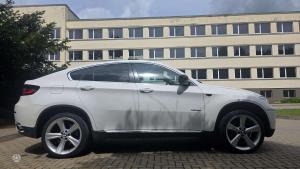White BMW X6 2009 in Kedainiai, with an engine capacity of 4.40 L and mileage of 183 thousand km for 13333 €, photo 16 on AUTOMOTO.COM.LV