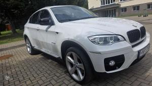 White BMW X6 2009 in Kedainiai, with an engine capacity of 4.40 L and mileage of 183 thousand km for 13333 €, photo 22 on AUTOMOTO.COM.LV