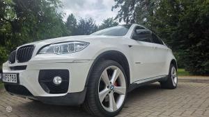 White BMW X6 2009 in Kedainiai, with an engine capacity of 4.40 L and mileage of 183 thousand km for 13333 €, photo 25 on AUTOMOTO.COM.LV