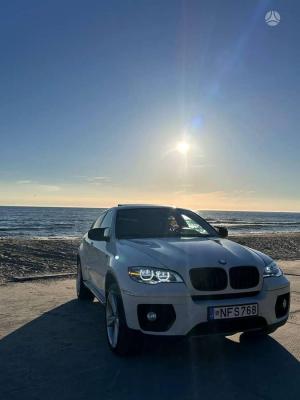 White BMW X6 2009 in Kedainiai, with an engine capacity of 4.40 L and mileage of 183 thousand km for 13333 €, photo 45 on AUTOMOTO.COM.LV