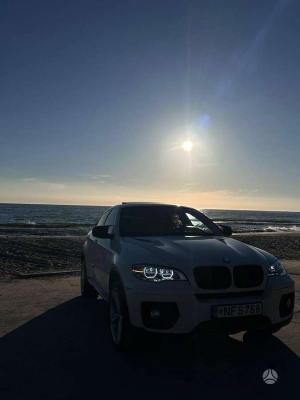 White BMW X6 2009 in Kedainiai, with an engine capacity of 4.40 L and mileage of 183 thousand km for 13333 €, photo 47 on AUTOMOTO.COM.LV