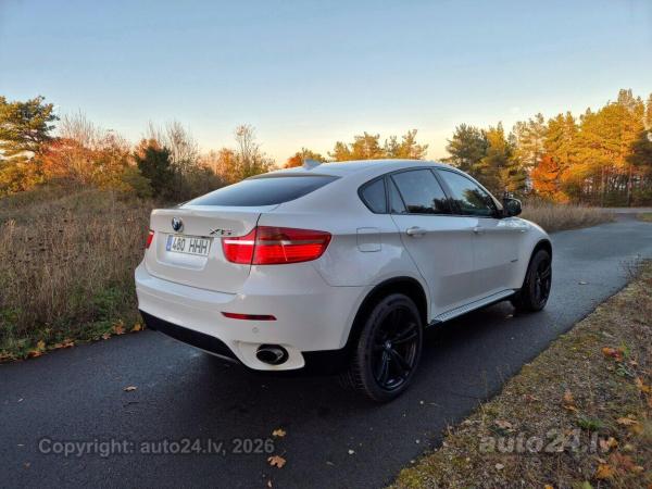 White BMW X6 2010 in Tallinn, with an engine capacity of 3.00 L and mileage of 210 thousand km for 15500 €, photo 4 on AUTOMOTO.COM.LV