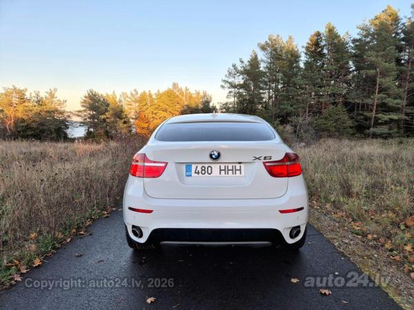 White BMW X6 2010 in Tallinn, with an engine capacity of 3.00 L and mileage of 210 thousand km for 15500 €, photo 6 on AUTOMOTO.COM.LV