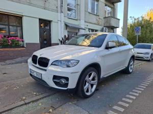 Balts BMW X6 2010 Kauņa, ar dzinēja tilpumu 3.50 L un nobraukumu 400 tūkst. km par 9750 €, foto  vietnē AUTOMOTO.COM.LV