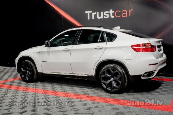 White BMW X6 2010 in Parnu, with an engine capacity of 3.00 L and mileage of 265 thousand km for 15000 €, photo 6 on AUTOMOTO.COM.LV