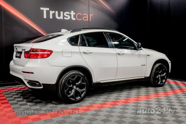 White BMW X6 2010 in Parnu, with an engine capacity of 3.00 L and mileage of 265 thousand km for 15000 €, photo 9 on AUTOMOTO.COM.LV