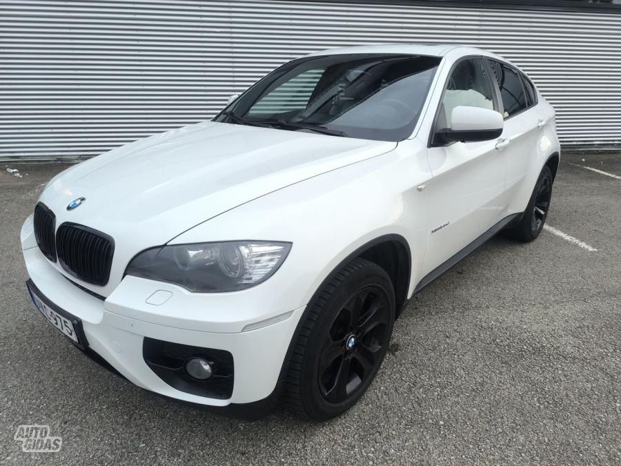 Белый БМВ Х6 2010 в Шяуляй, объемом двигателя 3.00 л и пробегом 309 тыс. км за 10200 €, фото 6 на AUTOMOTO.COM.LV