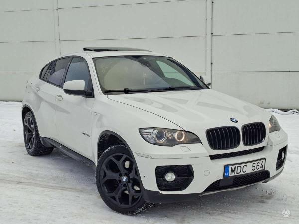 White BMW X6 2011 in Klaipeda, with an engine capacity of 3.00 L and mileage of 266 thousand km for 11600 €, photo 10 on AUTOMOTO.COM.LV