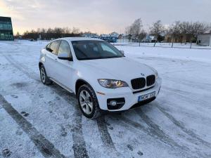 Balts BMW X6 2011 Panevēža, ar dzinēja tilpumu 2.98 L un nobraukumu 260 tūkst. km par 12212 €, foto  vietnē AUTOMOTO.COM.LV
