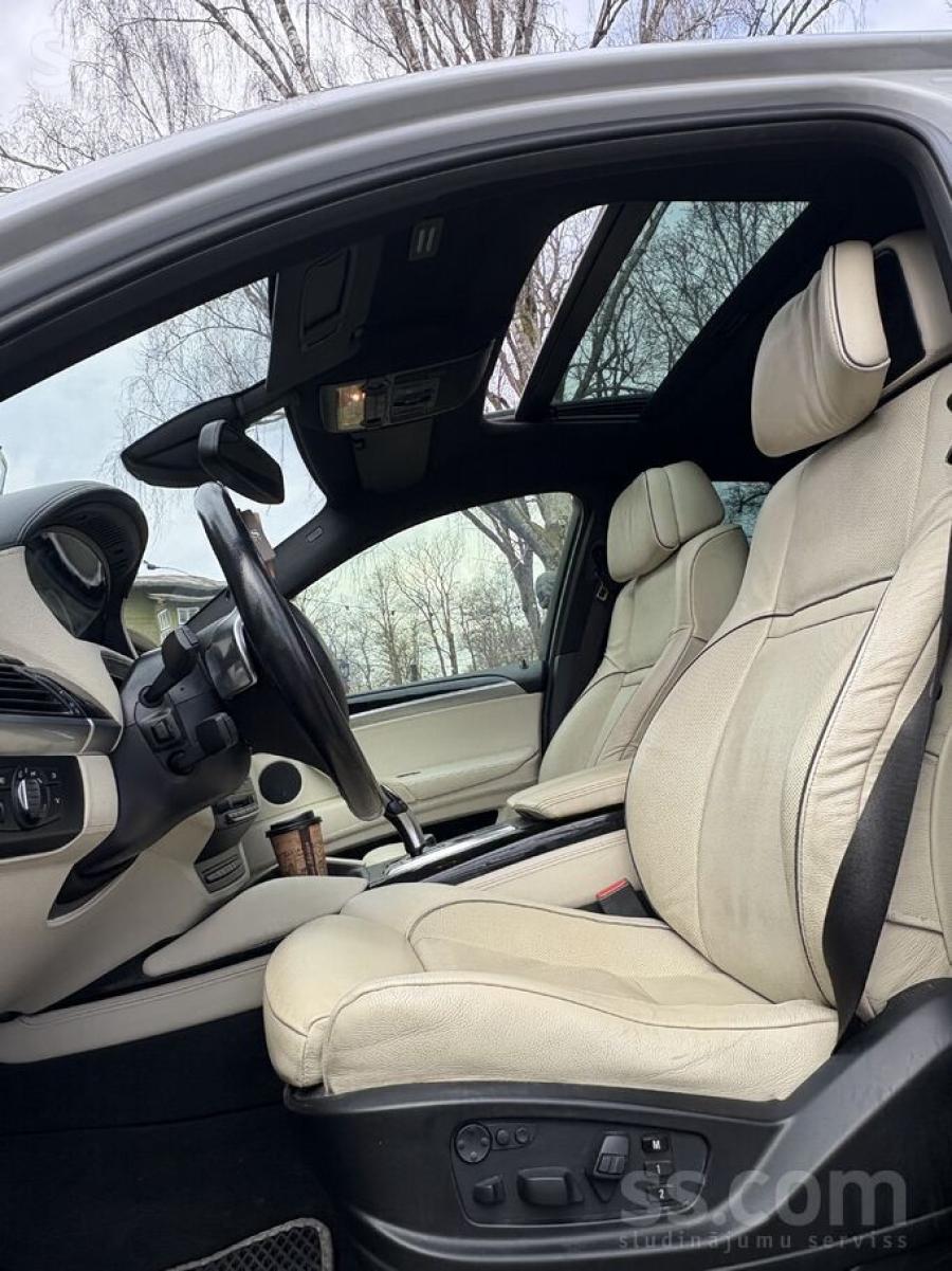 Balts BMW X6 2011 Kuldīga, ar dzinēja tilpumu 3.00 L un nobraukumu 0 tūkst. km par 14995 €, foto 18 vietnē AUTOMOTO.COM.LV