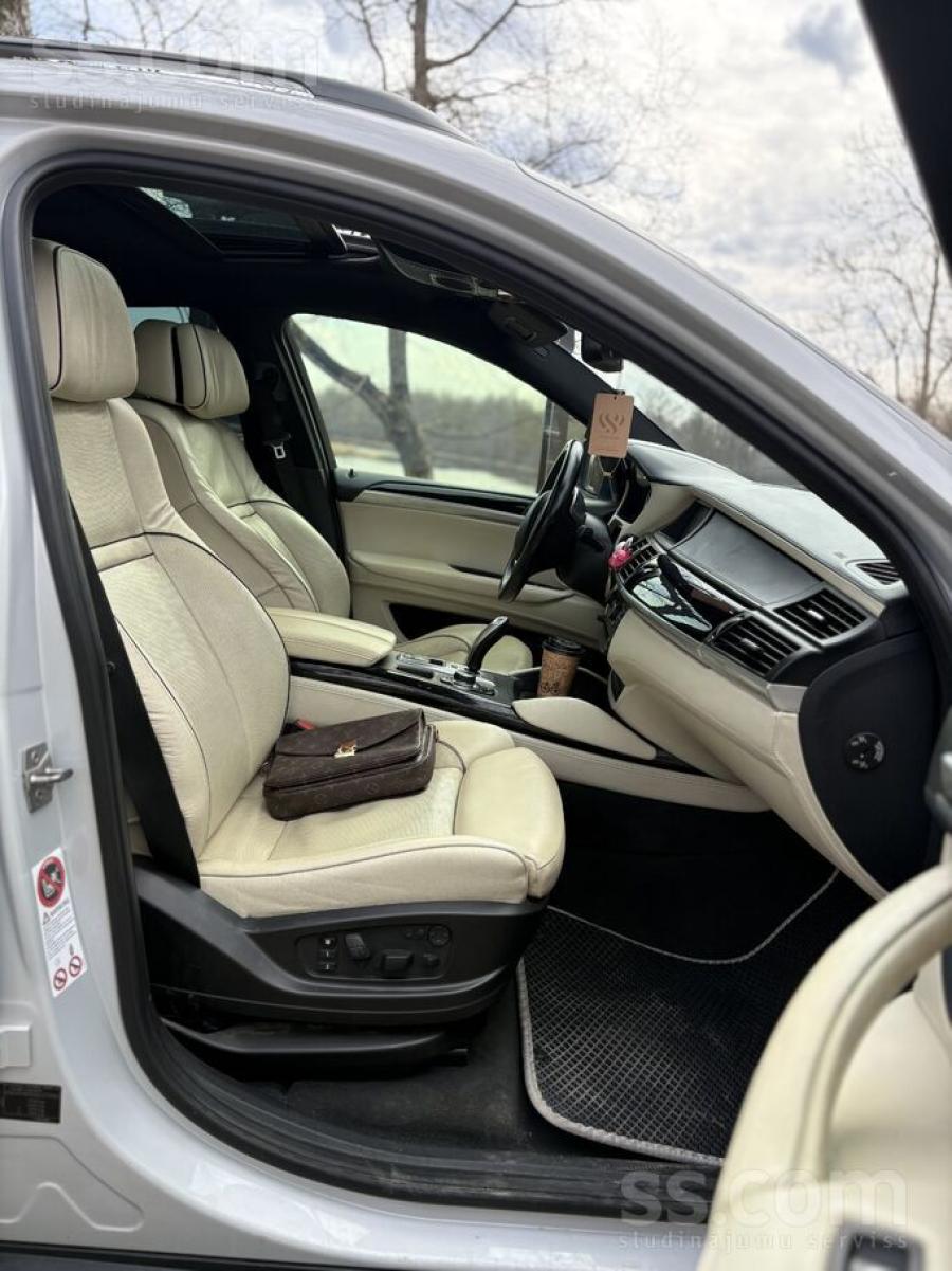 Balts BMW X6 2011 Kuldīga, ar dzinēja tilpumu 3.00 L un nobraukumu 0 tūkst. km par 14995 €, foto 26 vietnē AUTOMOTO.COM.LV