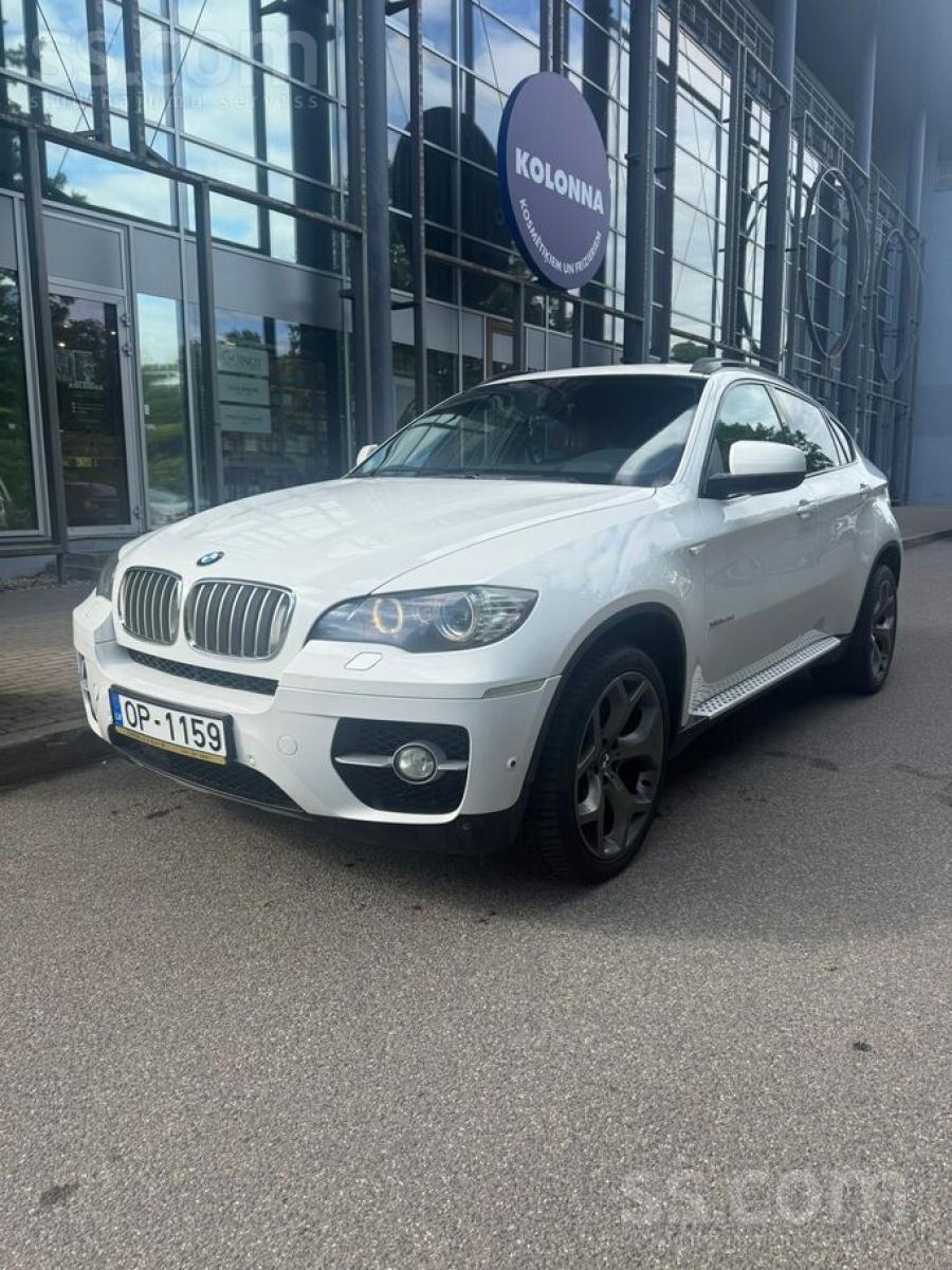 Balts BMW X6 2011 Rīga, ar dzinēja tilpumu 3.00 L un nobraukumu 0 tūkst. km par 10500 €, foto 1 vietnē AUTOMOTO.COM.LV