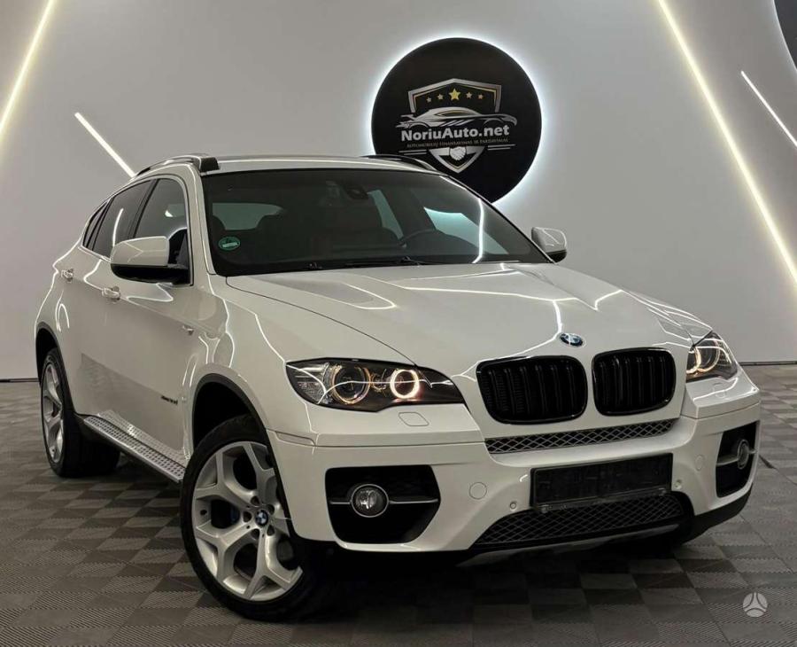 White BMW X6 2011 in Marijampole, with an engine capacity of 2.99 L and mileage of 271 thousand km for 12450 €, photo 1 on AUTOMOTO.COM.LV