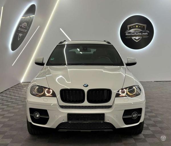 White BMW X6 2011 in Marijampole, with an engine capacity of 2.99 L and mileage of 271 thousand km for 12450 €, photo 7 on AUTOMOTO.COM.LV