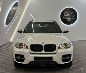 White BMW X6 2011 in Marijampole, with an engine capacity of 2.99 L and mileage of 271 thousand km for 12450 €, photo 8 on AUTOMOTO.COM.LV