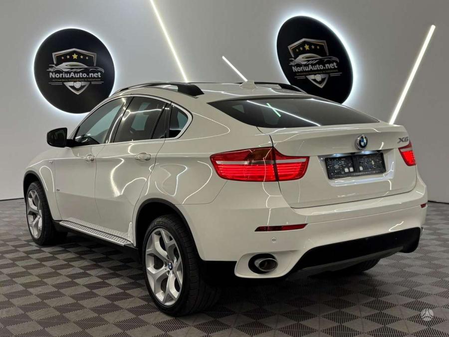 White BMW X6 2011 in Marijampole, with an engine capacity of 2.99 L and mileage of 271 thousand km for 12450 €, photo 31 on AUTOMOTO.COM.LV