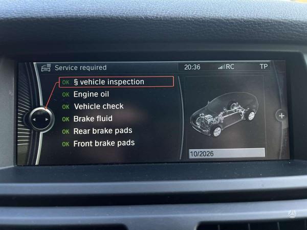 White BMW X6 2011 in Alytus, with an engine capacity of 2.99 L and mileage of 267 thousand km for 11000 €, photo 7 on AUTOMOTO.COM.LV