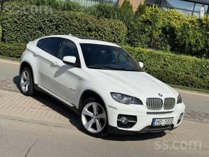 White BMW X6 2011 in Riga, with an engine capacity of 3.00 L and mileage of 312 thousand km for 11500 €, photo  on AUTOMOTO.COM.LV