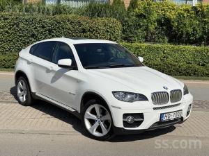 White BMW X6 2011 in Riga, with an engine capacity of 3.00 L and mileage of 312 thousand km for 11500 €, photo 3 on AUTOMOTO.COM.LV