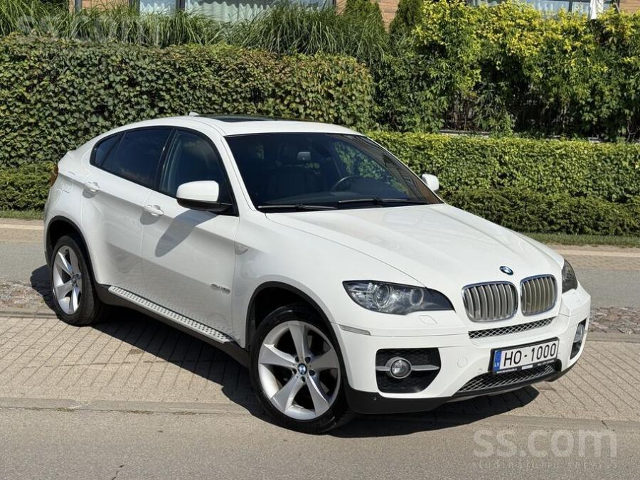 White BMW X6 2011 in Riga, with an engine capacity of 3.00 L and mileage of 312 thousand km for 11500 €, photo 3 on AUTOMOTO.COM.LV
