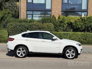 White BMW X6 2011 in Riga, with an engine capacity of 3.00 L and mileage of 312 thousand km for 11500 €, photo 5 on AUTOMOTO.COM.LV