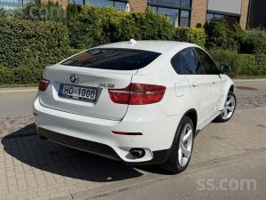 White BMW X6 2011 in Riga, with an engine capacity of 3.00 L and mileage of 312 thousand km for 11500 €, photo 6 on AUTOMOTO.COM.LV
