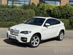 White BMW X6 2011 in Riga, with an engine capacity of 3.00 L and mileage of 312 thousand km for 11500 €, photo 11 on AUTOMOTO.COM.LV