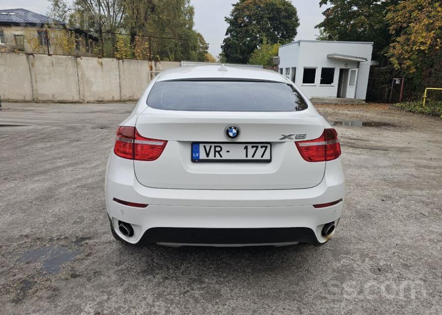 Balts BMW X6 2011 Rīga, ar dzinēja tilpumu 3.00 L un nobraukumu 242 tūkst. km par 12000 €, foto 5 vietnē AUTOMOTO.COM.LV