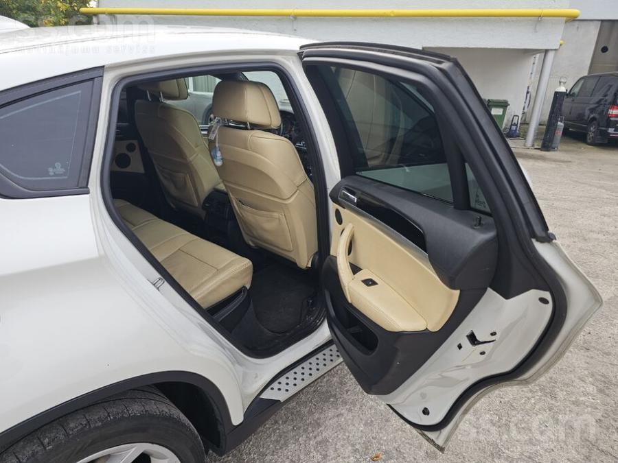 Balts BMW X6 2011 Rīga, ar dzinēja tilpumu 3.00 L un nobraukumu 242 tūkst. km par 12000 €, foto 7 vietnē AUTOMOTO.COM.LV