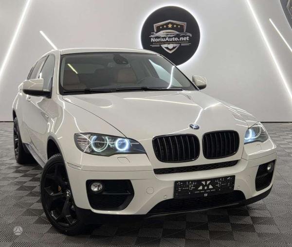 White BMW X6 2012 in Marijampole, with an engine capacity of 2.99 L and mileage of 299 thousand km for 14750 €, photo 2 on AUTOMOTO.COM.LV