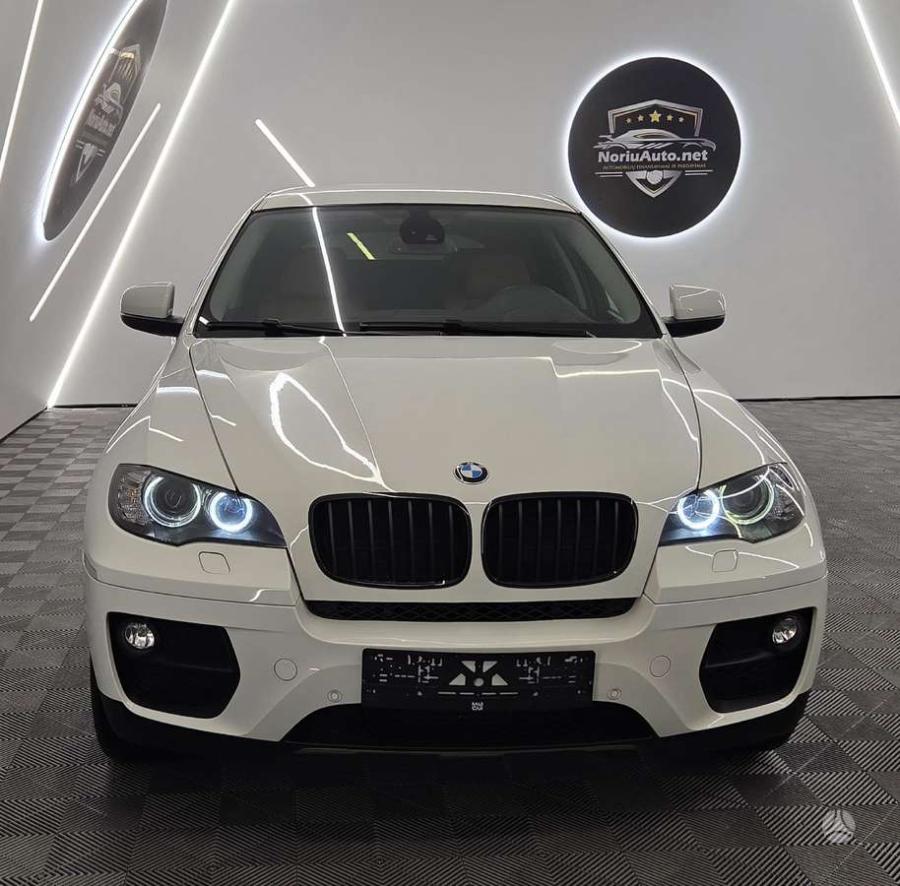 Balts BMW X6 2012 Marijampole, ar dzinēja tilpumu 2.99 L un nobraukumu 299 tūkst. km par 14750 €, foto 29 vietnē AUTOMOTO.COM.LV