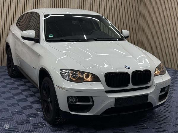 White BMW X6 2012 in Marijampole, with an engine capacity of 2.99 L and mileage of 309 thousand km for 12300 €, photo 8 on AUTOMOTO.COM.LV