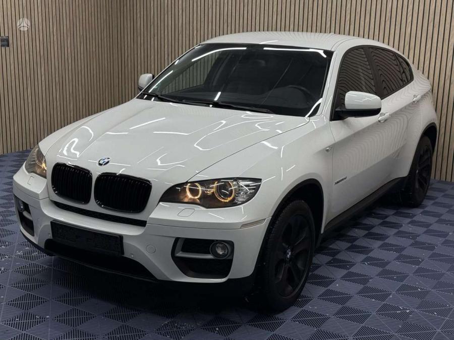 White BMW X6 2012 in Marijampole, with an engine capacity of 2.99 L and mileage of 309 thousand km for 12300 €, photo 9 on AUTOMOTO.COM.LV