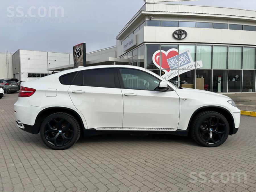 Balts BMW X6 2012 Liepāja, ar dzinēja tilpumu 3.00 L un nobraukumu 312 tūkst. km par 11900 €, foto 6 vietnē AUTOMOTO.COM.LV