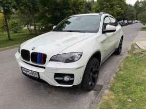 Balts BMW X6 2012 Viļņa, ar dzinēja tilpumu 2.99 L un nobraukumu 160 tūkst. km par 13900 €, foto  vietnē AUTOMOTO.COM.LV