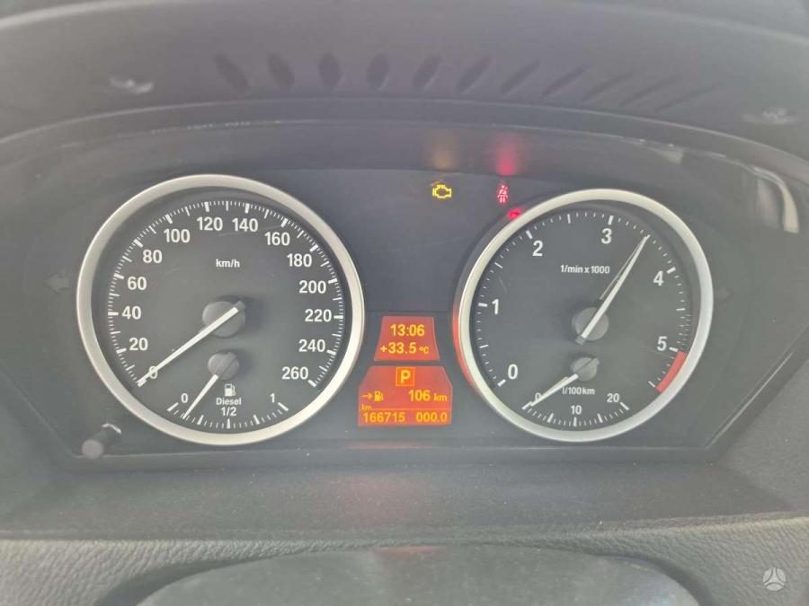 White BMW X6 2012 in Vilnius, with an engine capacity of 2.99 L and mileage of 167 thousand km for 13950 €, photo 8 on AUTOMOTO.COM.LV