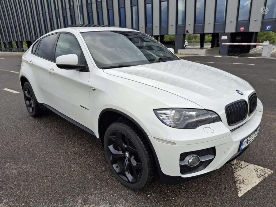 Balts BMW X6 2012 Viļņa, ar dzinēja tilpumu 2.99 L un nobraukumu 277 tūkst. km par 14100 €, foto 6 vietnē AUTOMOTO.COM.LV