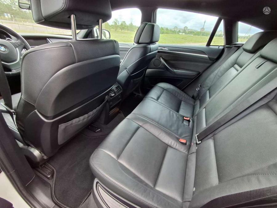 Balts BMW X6 2012 Viļņa, ar dzinēja tilpumu 2.99 L un nobraukumu 277 tūkst. km par 14100 €, foto 13 vietnē AUTOMOTO.COM.LV