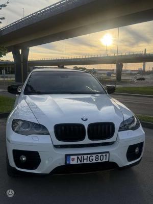 White BMW X6 2012 in Klaipeda, with an engine capacity of 4.40 L and mileage of 340 thousand km for 10999 €, photo 6 on AUTOMOTO.COM.LV