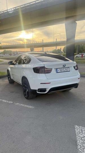 White BMW X6 2012 in Klaipeda, with an engine capacity of 4.40 L and mileage of 340 thousand km for 10999 €, photo 10 on AUTOMOTO.COM.LV