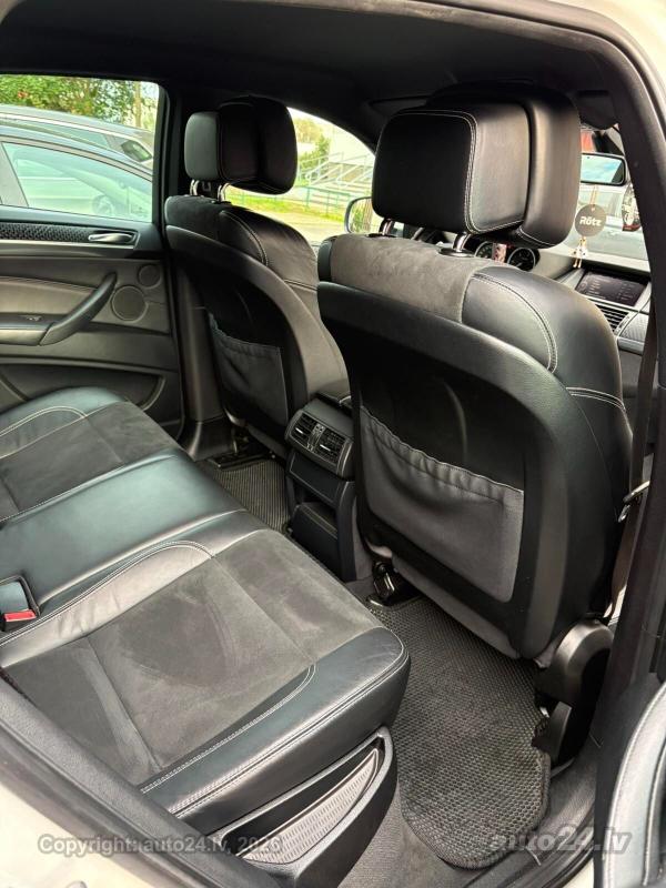 White BMW X6 2012 in Tallinn, with an engine capacity of 3.00 L and mileage of 271 thousand km for 15000 €, photo 10 on AUTOMOTO.COM.LV