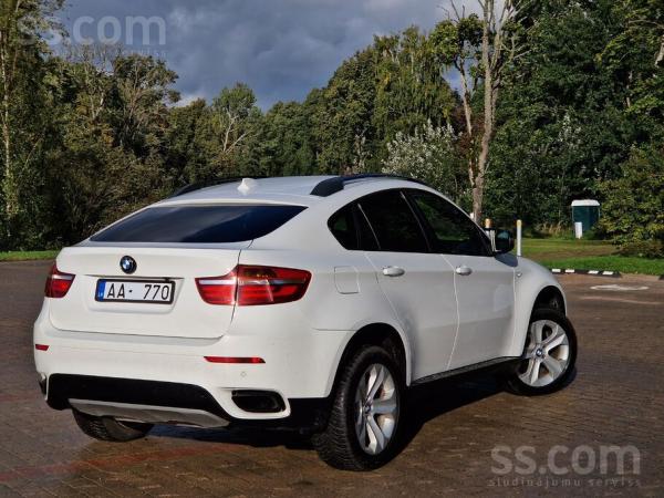 Balts BMW X6 2012 Tukums, ar dzinēja tilpumu 3.00 L un nobraukumu 347 tūkst. km par 14500 €, foto 5 vietnē AUTOMOTO.COM.LV