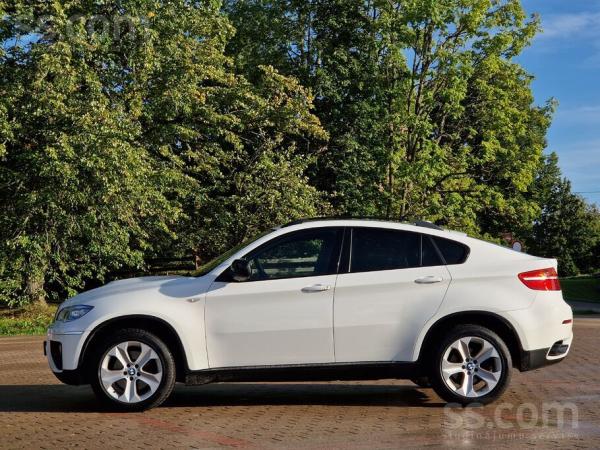 Balts BMW X6 2012 Tukums, ar dzinēja tilpumu 3.00 L un nobraukumu 347 tūkst. km par 14500 €, foto 7 vietnē AUTOMOTO.COM.LV