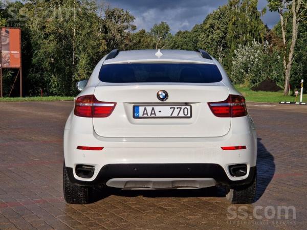 Balts BMW X6 2012 Tukums, ar dzinēja tilpumu 3.00 L un nobraukumu 347 tūkst. km par 14500 €, foto 9 vietnē AUTOMOTO.COM.LV