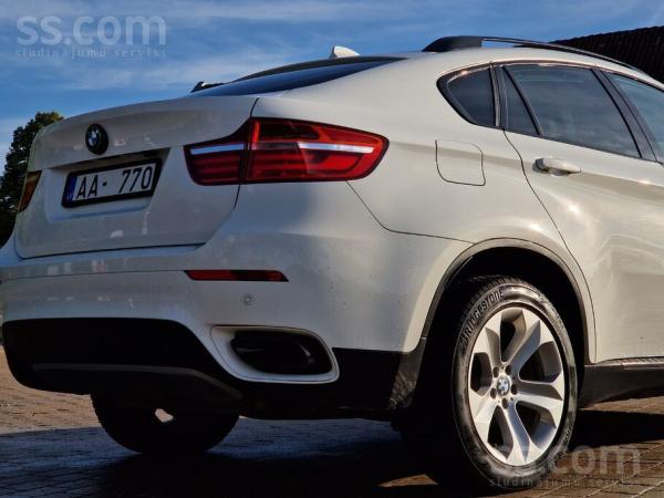 Balts BMW X6 2012 Tukums, ar dzinēja tilpumu 3.00 L un nobraukumu 347 tūkst. km par 14500 €, foto 10 vietnē AUTOMOTO.COM.LV