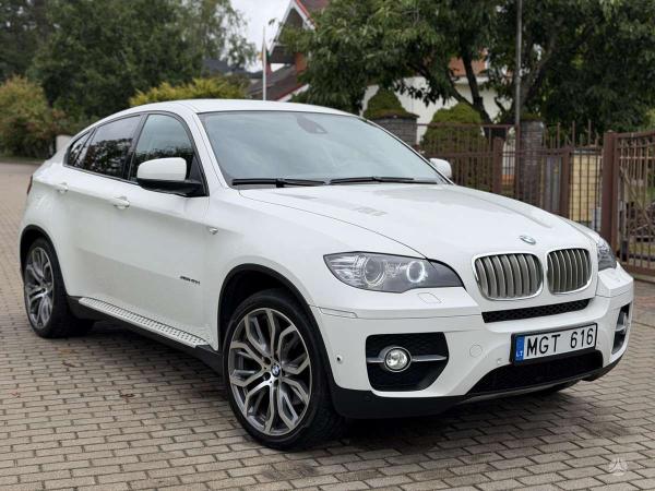 БМВ Х6 2012 в Вильнюс на AUTOMOTO.COM.LV Белый БМВ Х6 2012 в Вильнюс, объемом двигателя 2.99 л и пробегом 269 тыс. км за 11600 €, фото 3 на AUTOMOTO.COM.LV