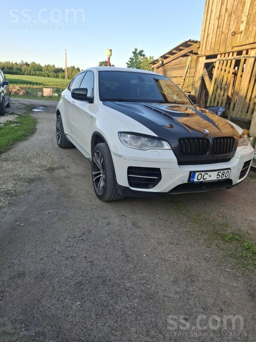Balts BMW X6 2013 Tukums, ar dzinēja tilpumu 3.00 L un nobraukumu 213 tūkst. km par 16890 €, foto 1 vietnē AUTOMOTO.COM.LV